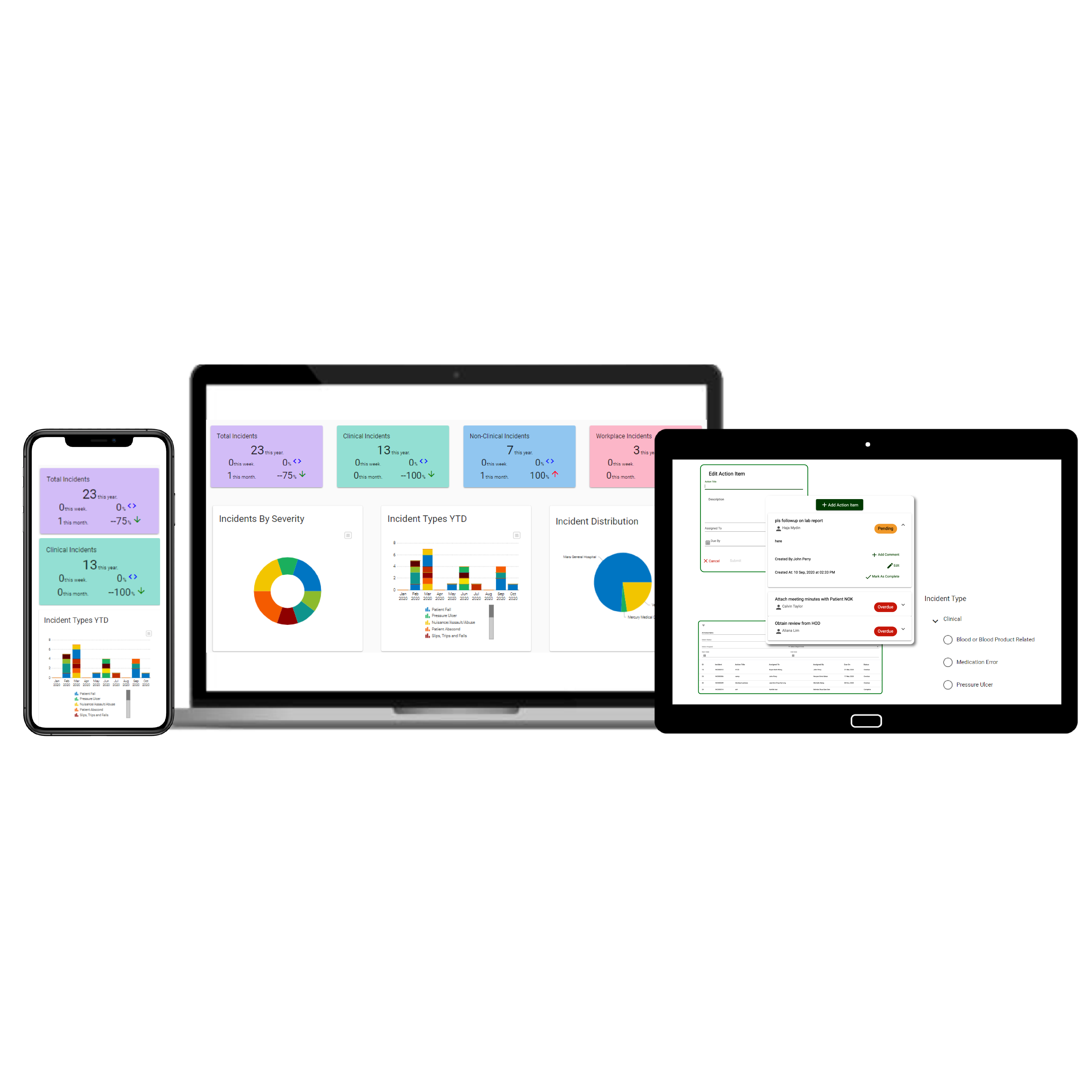 QUASR: Healthcare Incident Reporting Software